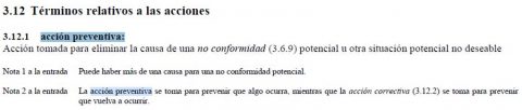 Accion Preventiva, ¿qué es y por qué ya no aparece en ISO 9001:2015?